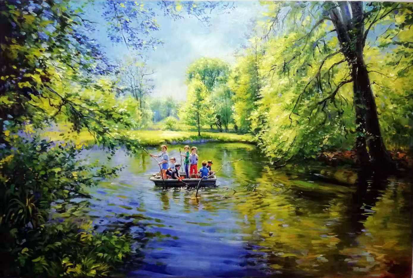 Oil Paintings from Photography, Digital Art & AI Art Images